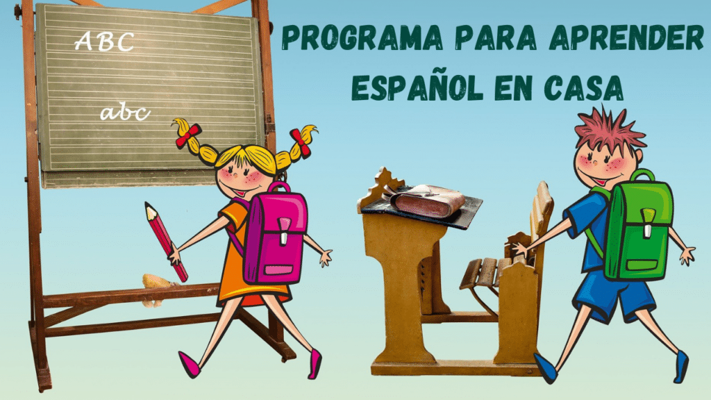 Español para primaria: conjunto de libros auto- instruccionales y coloridos